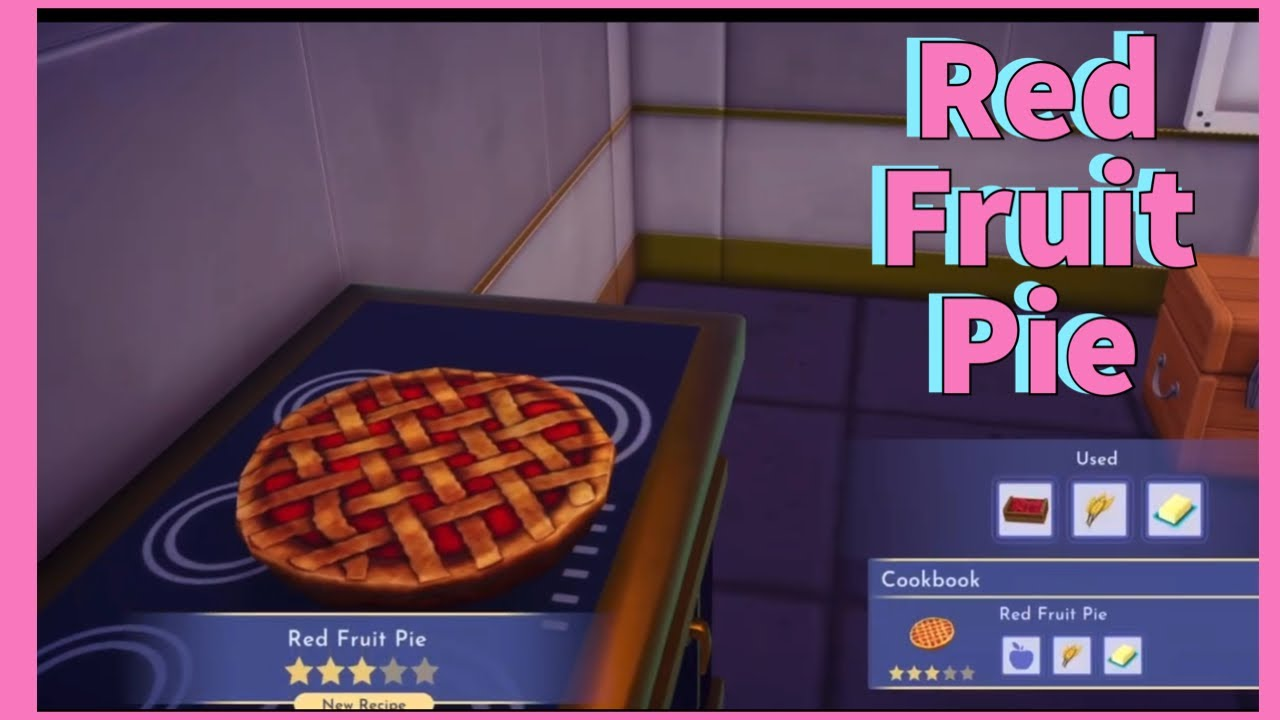 All About the Red Fruit Pie in Disney Dreamlight Valley - Manchesterjournal