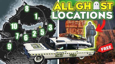 Chasing Phantoms: A Guide to GTA Online's Ghost Locations ...